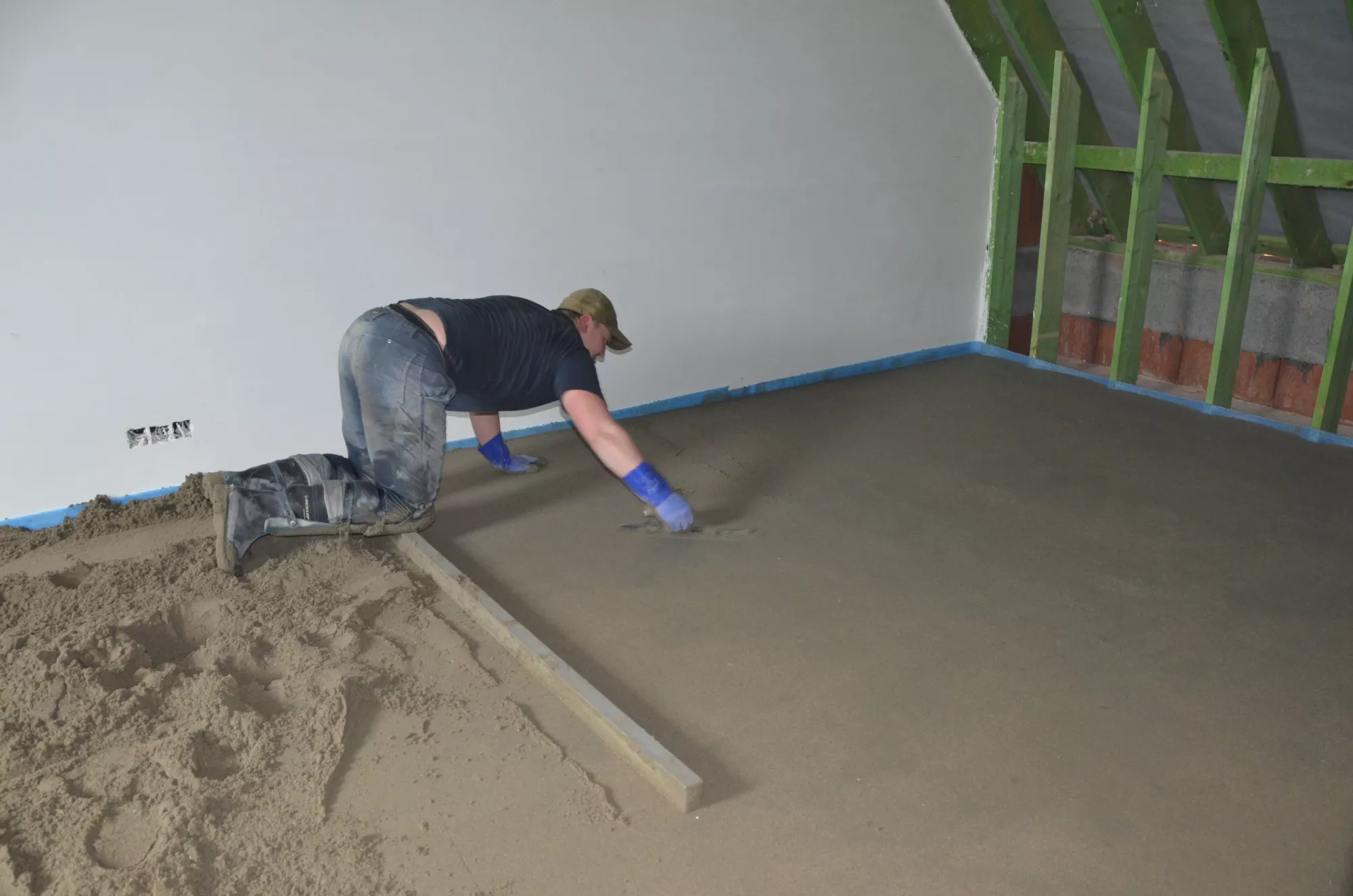 Chapewerken en vloerisolatie op elkaar afgestemd